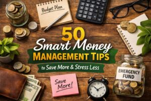 50 Smart Money Management Tips to Save More and Stress Less (Real-Life ...