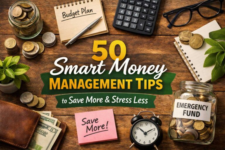 50 Smart Money Management Tips to Save More and Stress Less (Real-Life ...